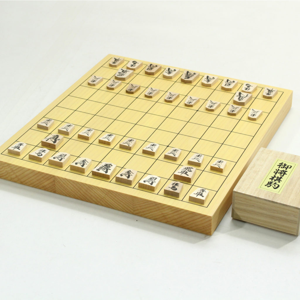 Spruce #10 tabletop Shogi board set